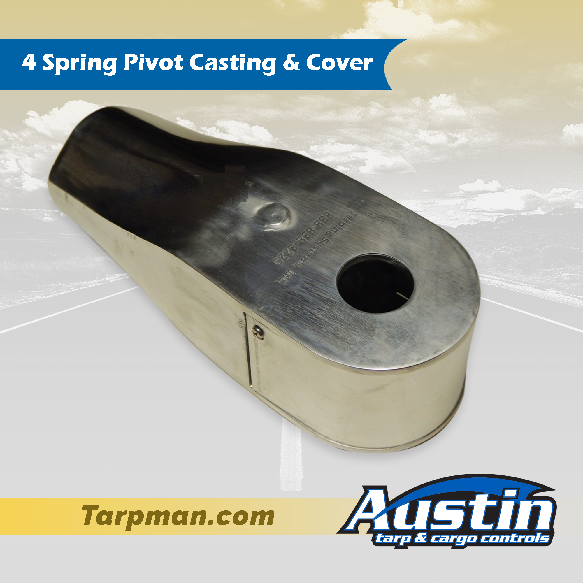 4 Spring Pivot Casting & Cover